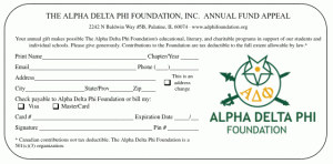 Donate & support tomorrow’s leaders | Alpha Delta Phi Foundation